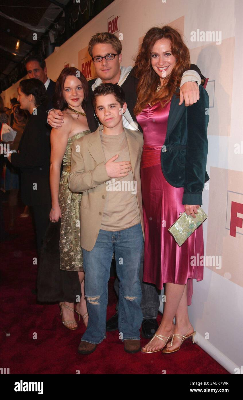Oct 19, 2004; West Hollywood, CA, USA; The cast of 'Quintuplets' at the ...