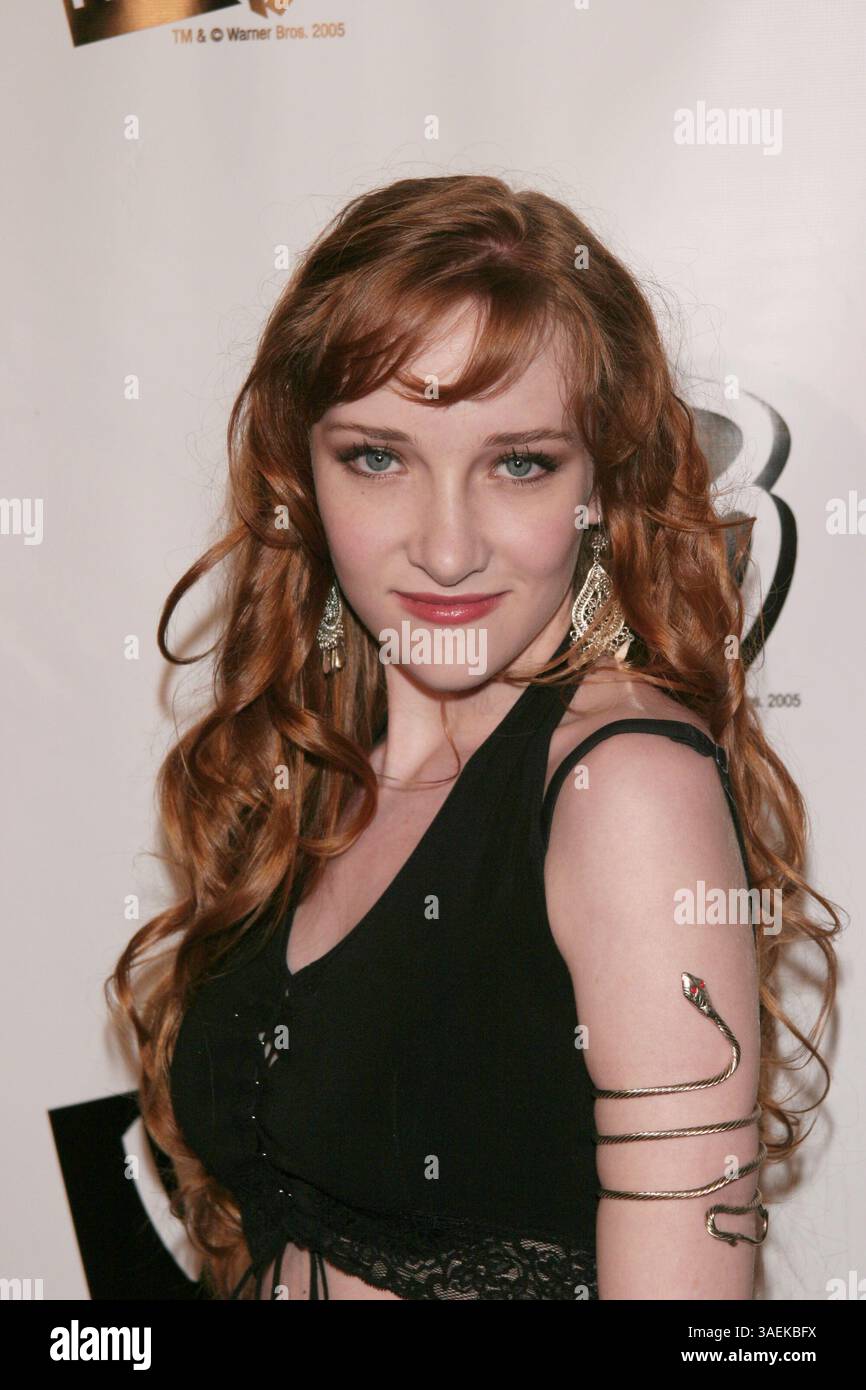 Jan 22, 2005; Los Angeles, CA, USA; Actress SCARLETT POMERS at The WB ...