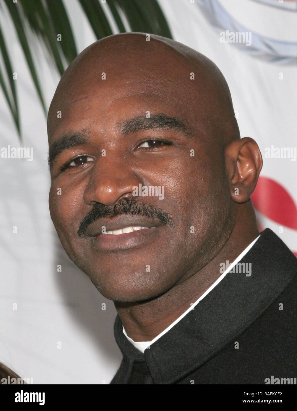 Feb 11, 2005; Los Angeles, CA, USA; Boxer EVANDER HOLYFIELD at the ...