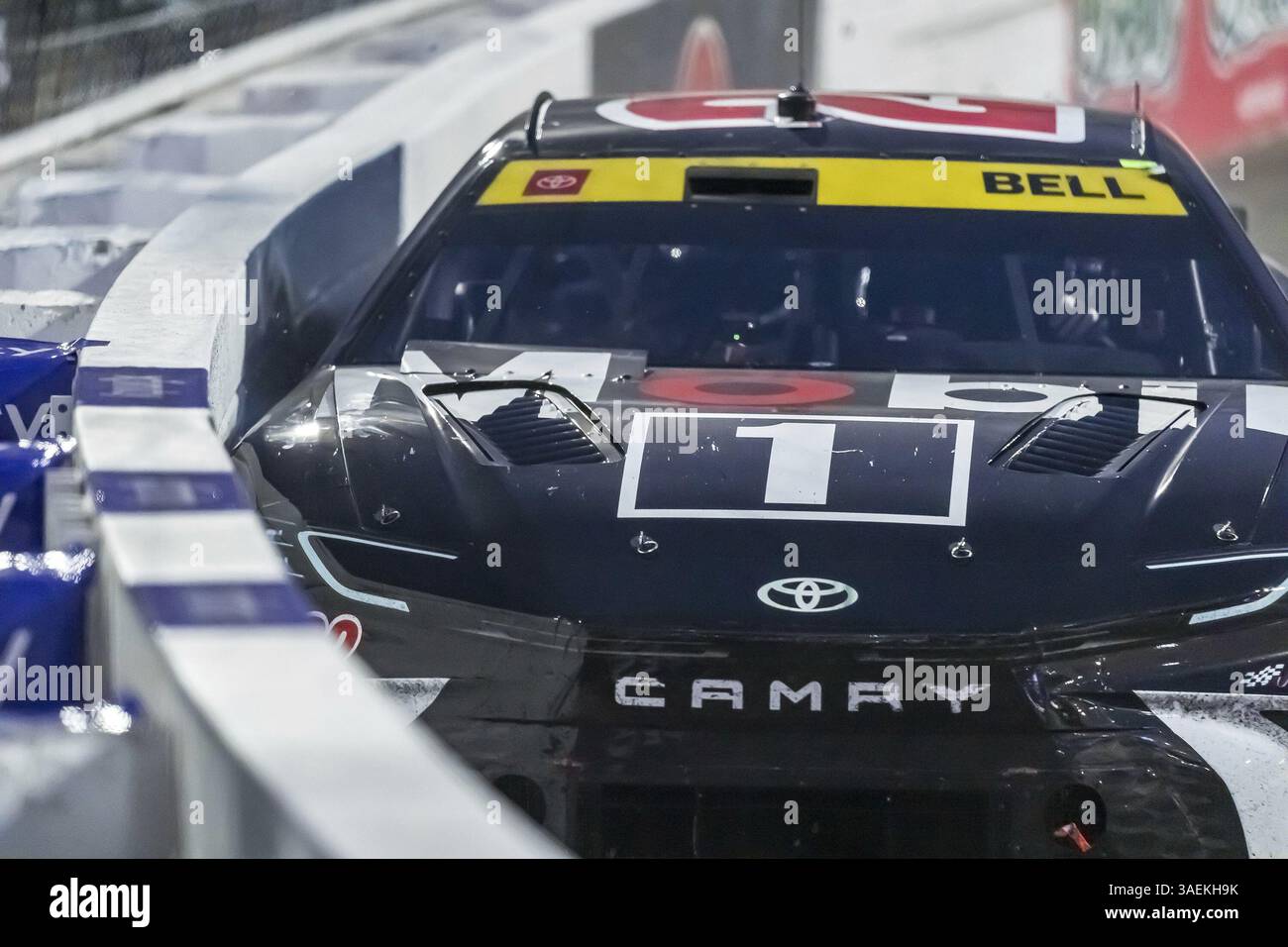 NASCAR Cup Series driver, CHRISTOPHER BELL (20) of Norman, OK, races ...