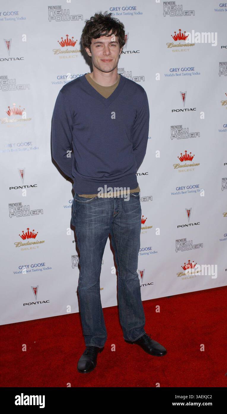 Jun 15, 2005; Los Angeles, CA, USA; Actor ADAM BRODY at Premiere ...