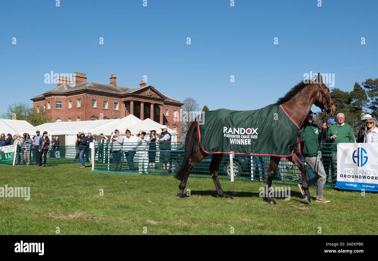 Knutsford, Cheshire, Sunday 6th April 2025; the 2025 Randox Foxhunters ...