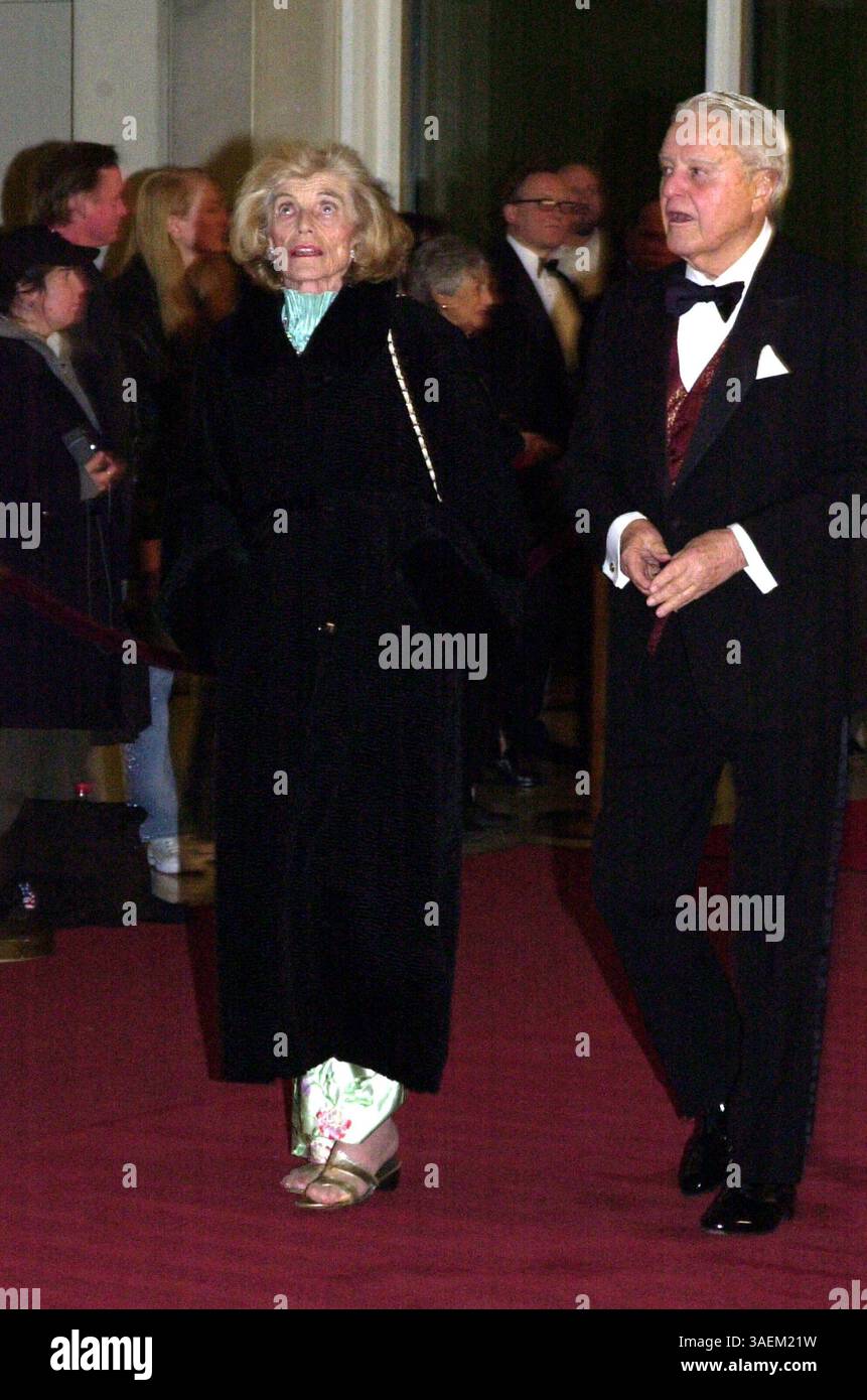 Dec 02, 2001; Washington, DC, USA; Special Olympics chairperson EUNICE ...