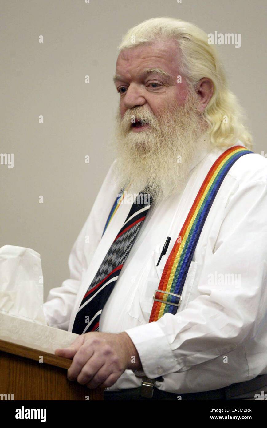 Dec 18, 2003; Seattle, WA, USA; ROBERT RULE, the father of Green River ...