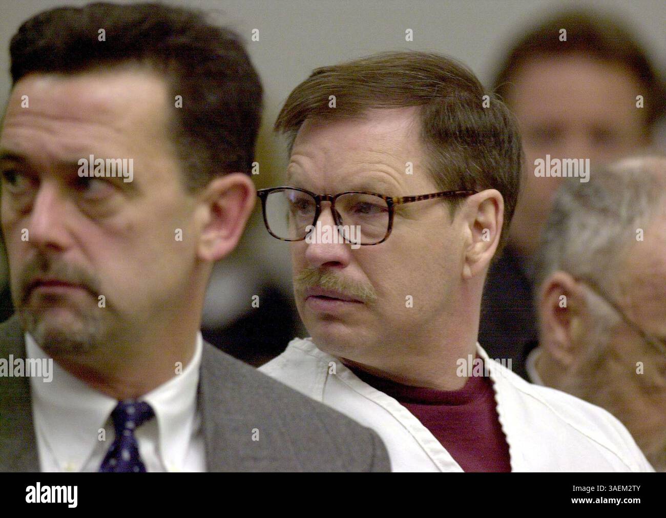Dec 18, 2003; Seattle, WA, USA; GARY RIDGWAY in court in Seattle as ...