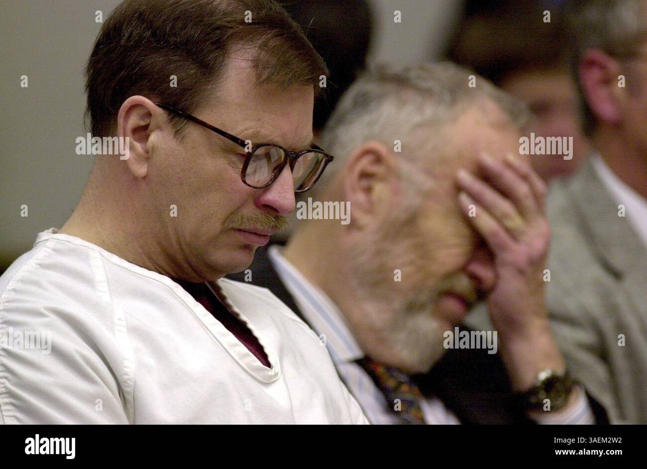 Dec 18, 2003; Seattle, WA, USA; GARY RIDGWAY in court in Seattle to ...