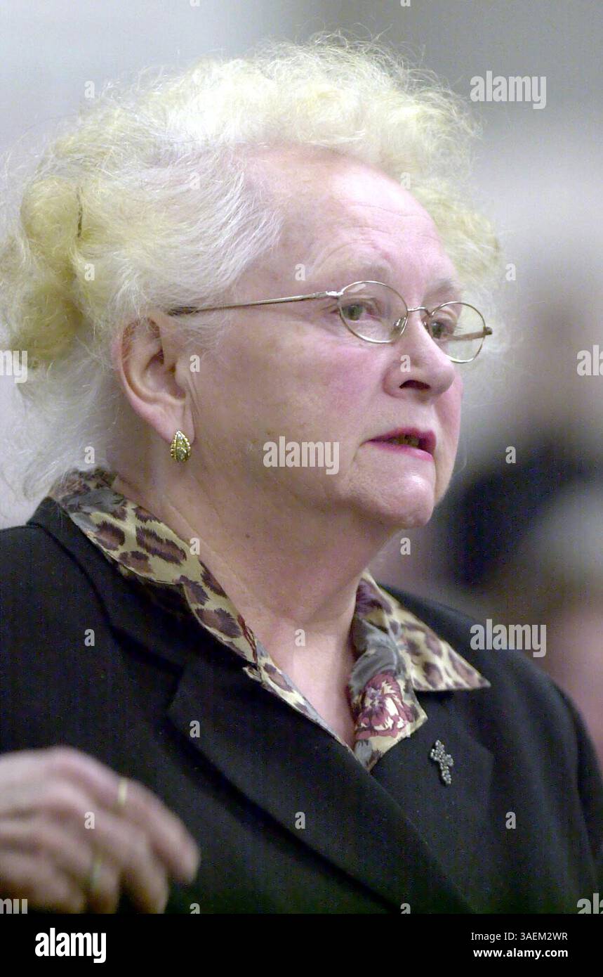 Dec 18, 2003; Seattle, WA, USA; KATHY MILL, mother of Green River ...