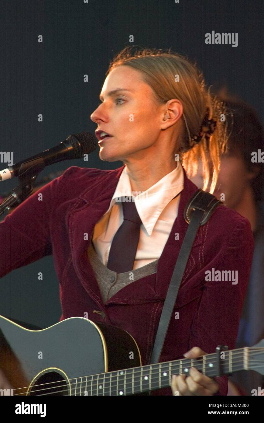 Aug 25, 2004; Seattle, WA, USA; AIMEE MANN plays Washington Mutuals ...