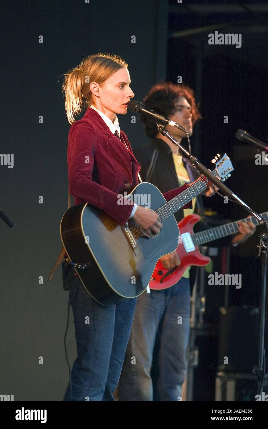 Aug 25, 2004; Seattle, WA, USA; AIMEE MANN plays Washington Mutuals ...