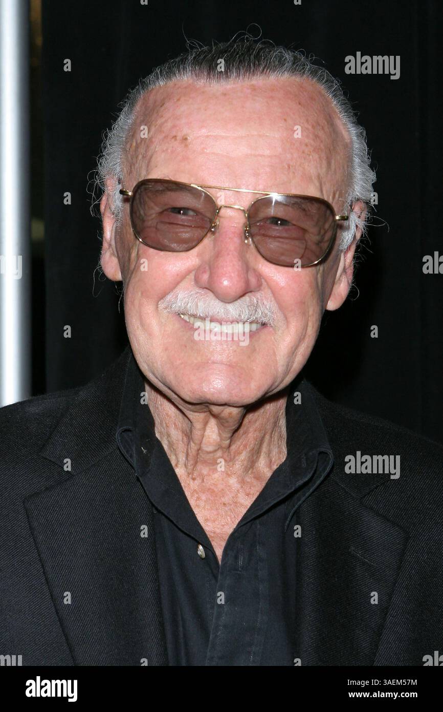 May 13, 2005; Beverly Hills, CA, USA; Comic book creator STAN LEE at ...