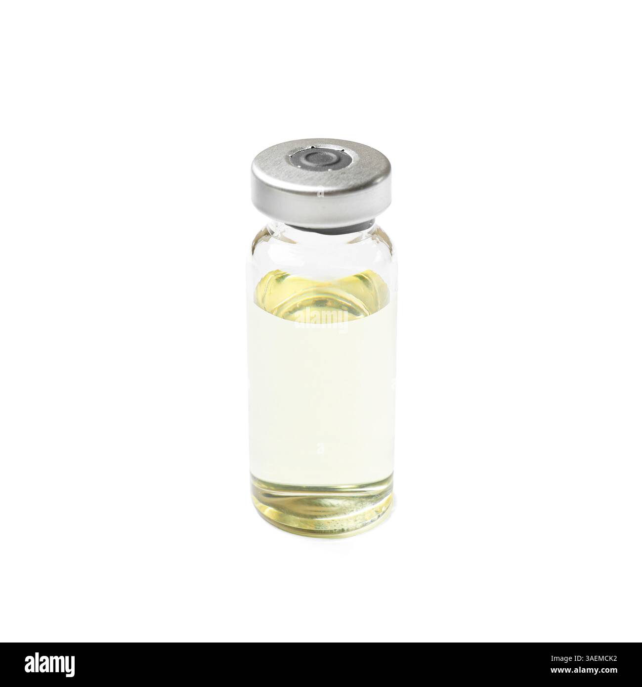 Hepatitis vaccine in glass vial isolated on white Stock Photo - Alamy