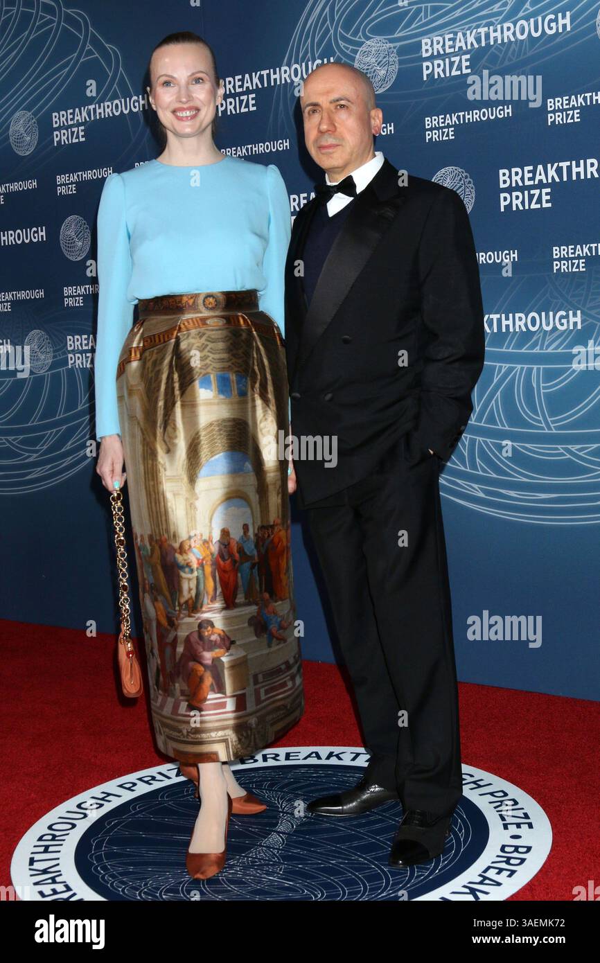 Ca. 05th Apr, 2025. Julia Milner, Yuri Milner at arrivals for The 11th ...