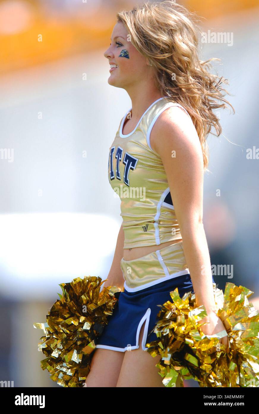 Sept 10th, 2011: Pitt cheerleaders during the Maine Black Bears vs Pitt ...
