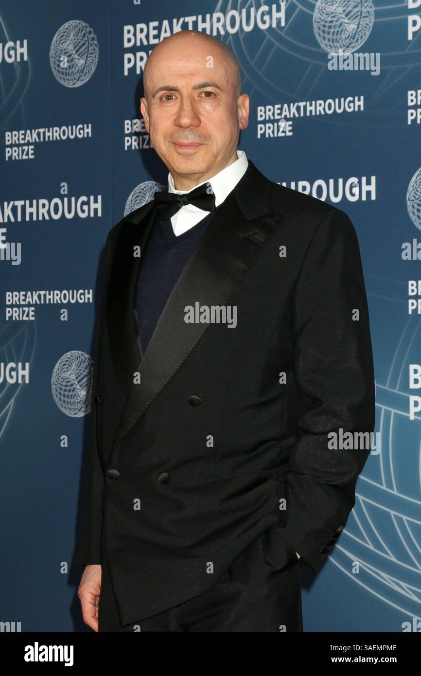 Ca. 05th Apr, 2025. Yuri Milner at arrivals for The 11th Breakthrough ...