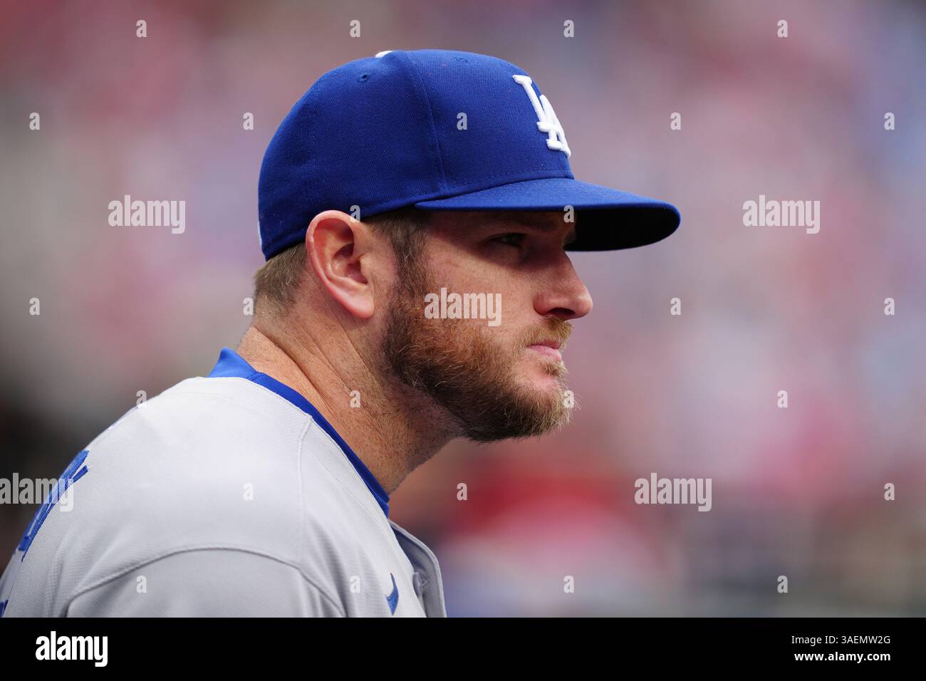 Los Angeles Dodgers' Max Muncy in action during a baseball game against ...