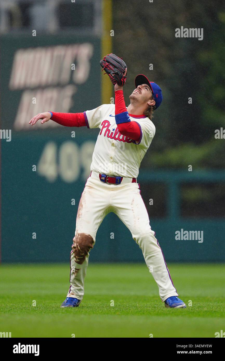 Philadelphia Phillies' Bryson Stott in action during a baseball game ...