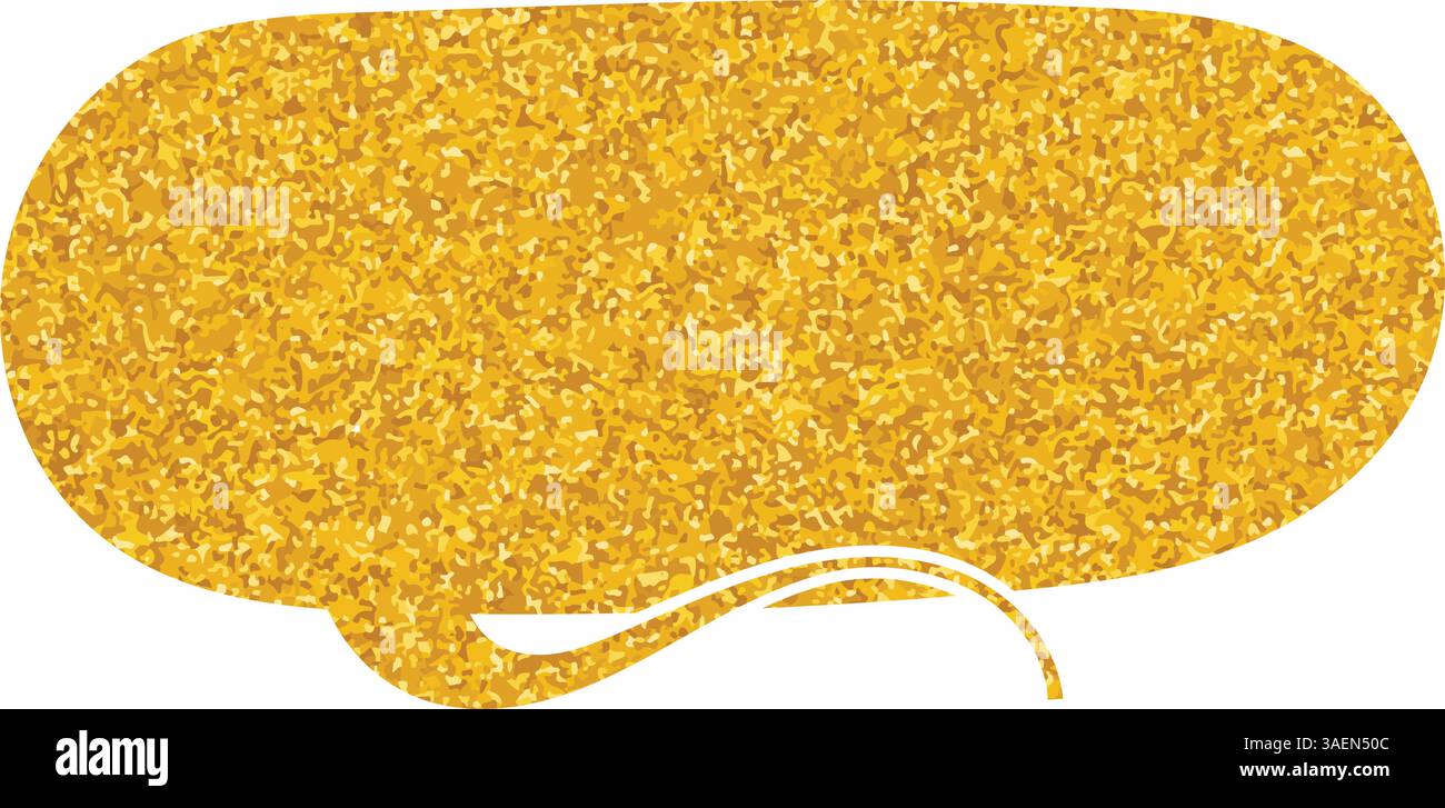 Gold chat vector vectors hi-res stock photography and images - Alamy