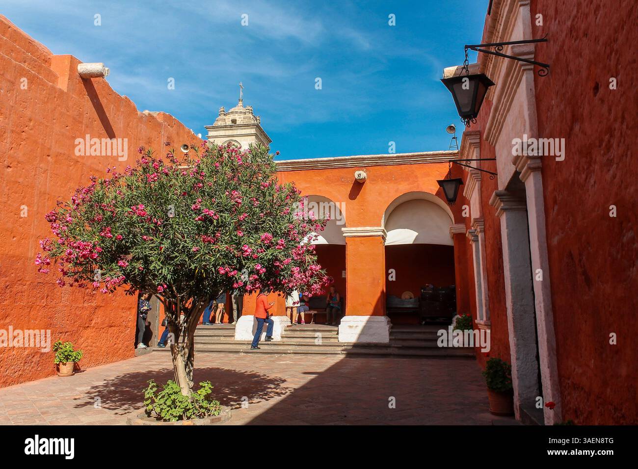 Santa Catalina monastery of Dominican nuns. Famous monastery tourist ...