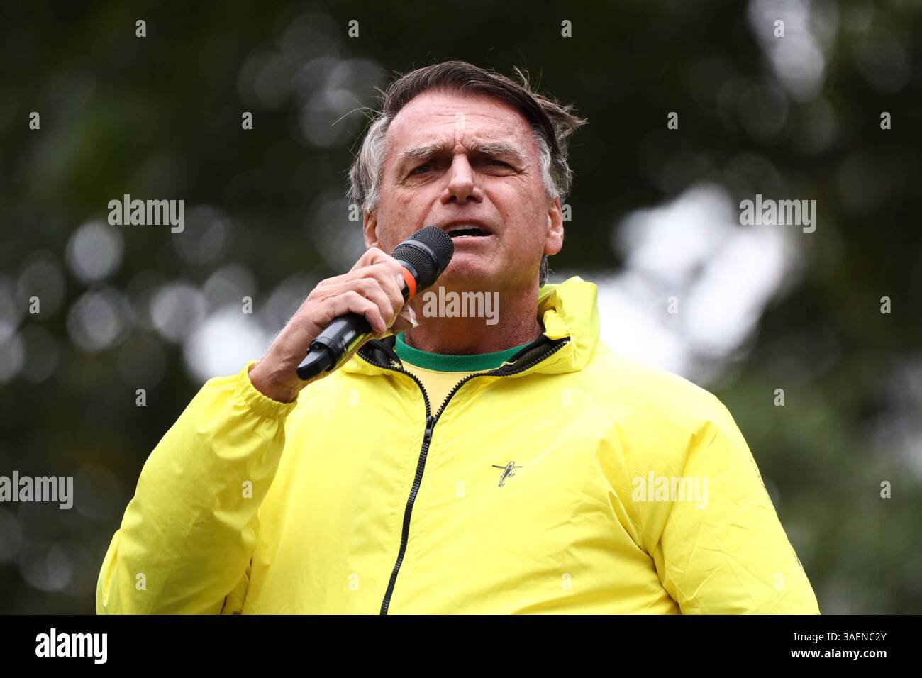 Pro-amnesty rally for those imprisoned over the January 8 events in Sao ...