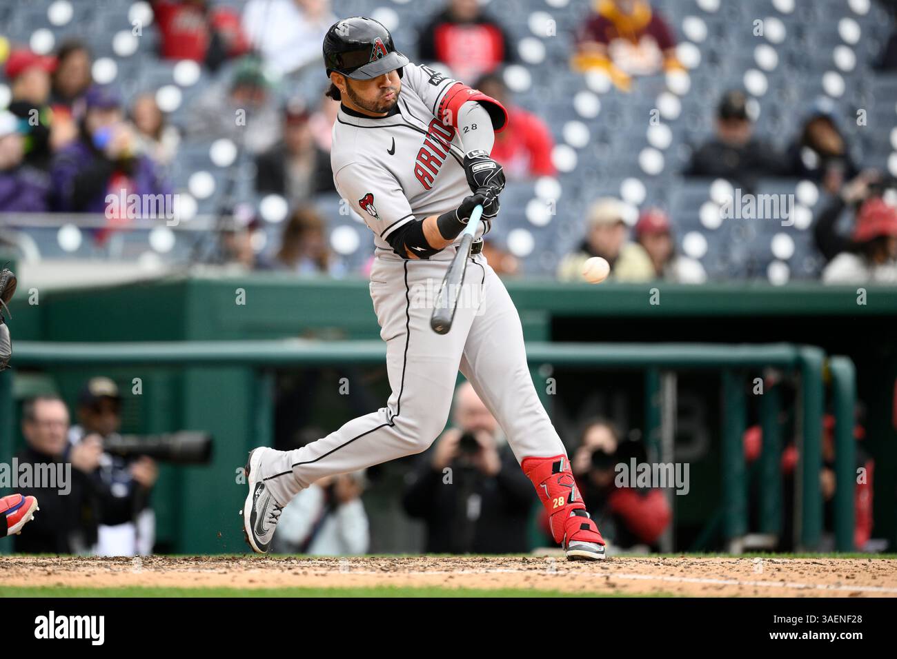 Arizona Diamondbacks' Eugenio Suarez in action during a baseball game ...