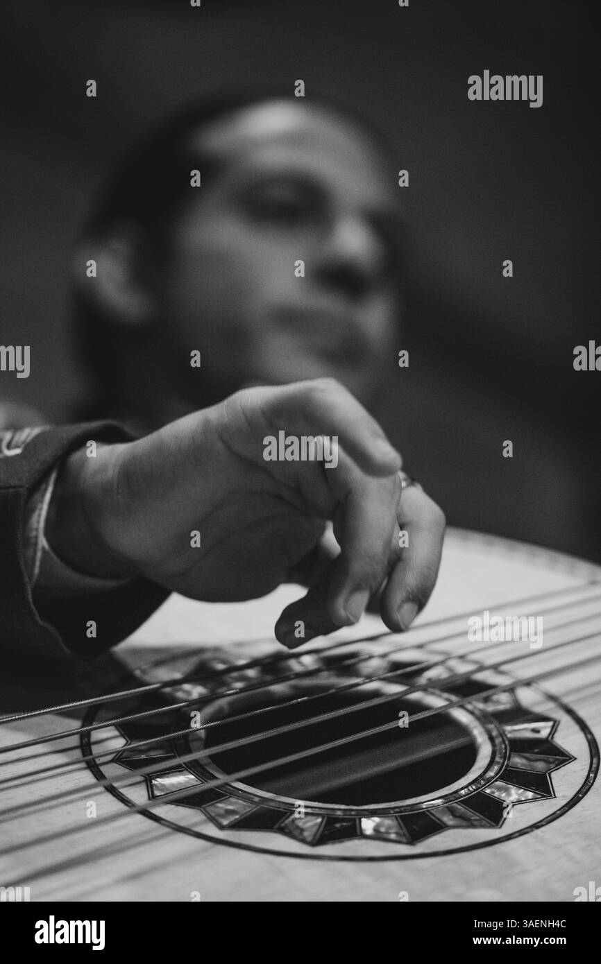 The fun never ends, spectacular mariachi show with lots of shots Stock ...