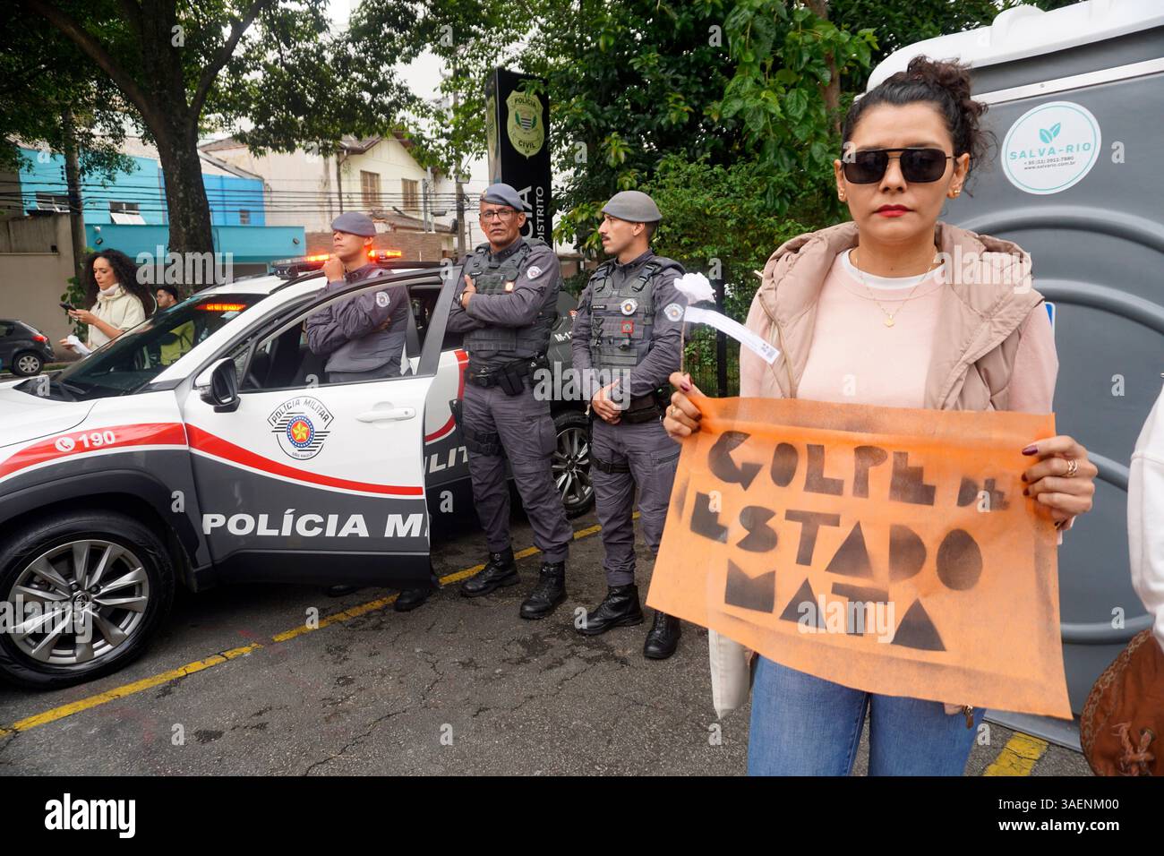 Demonstrators take part in the Walk of Silence march, in memory of ...