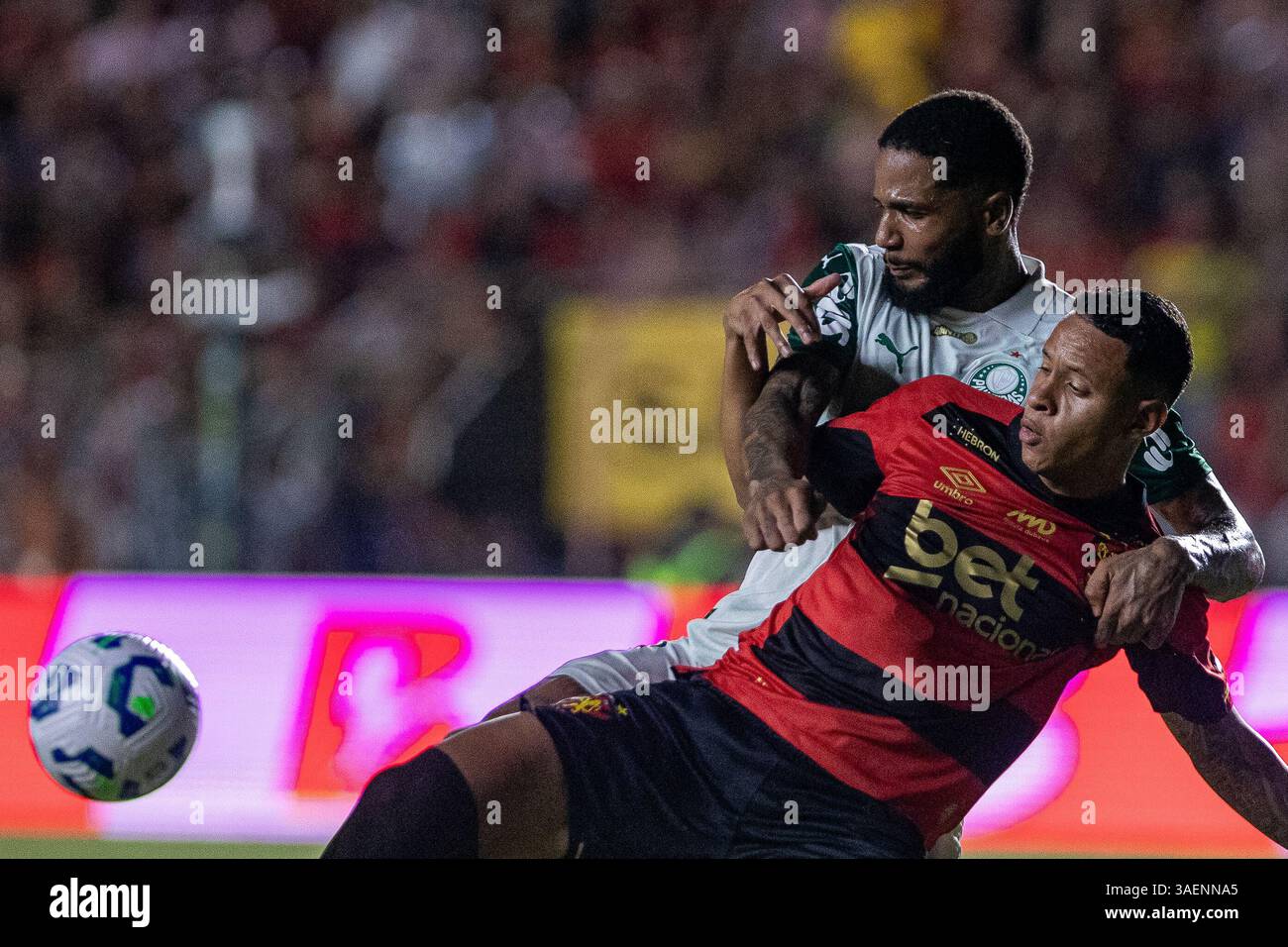 PE - RECIFE - 04/06/2025 - BRAZILIAN A 2025, SPORT x PALMEIRAS - Arthur Sousa, Sport player ...