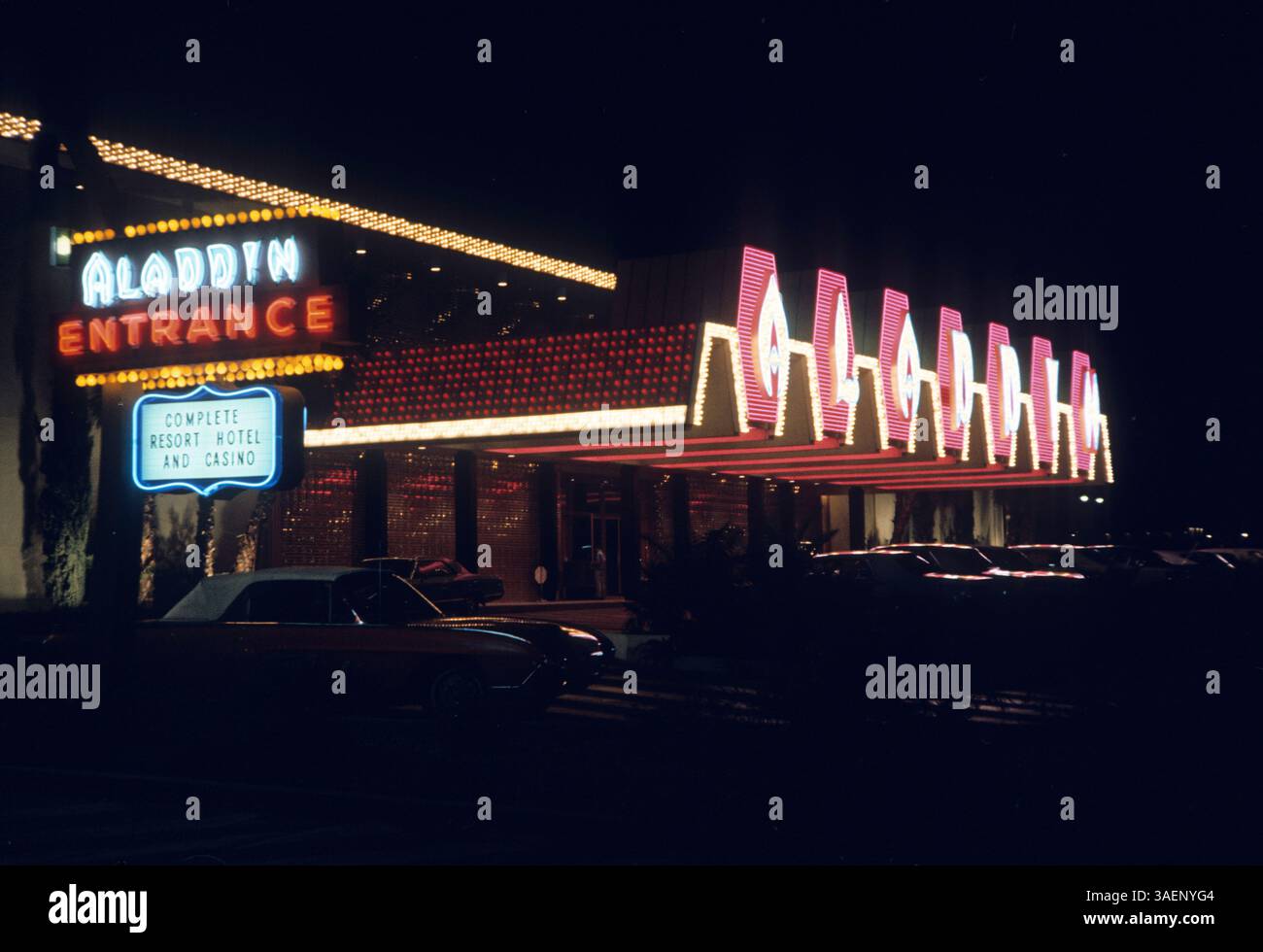 Jan. 01, 1970 - Las Vegas, Nevada, U.S. - The Aladdin Hotel. Images of ...
