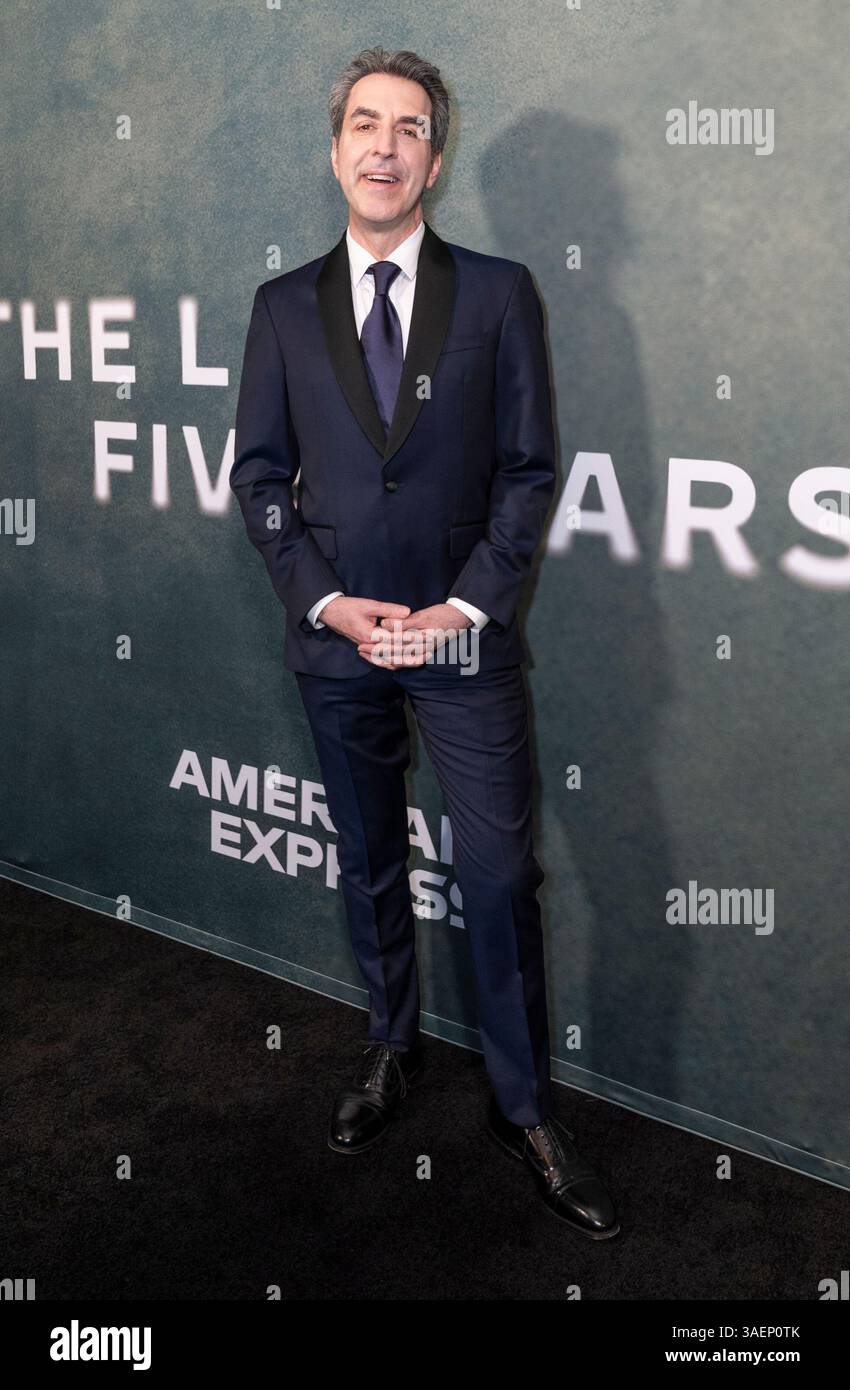 New York, USA. 06th Apr, 2025. Jason Robert Brown attends opening night ...