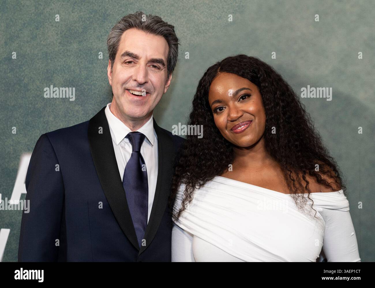 New York, USA. 06th Apr, 2025. Jason Robert Brown and Whitney White ...