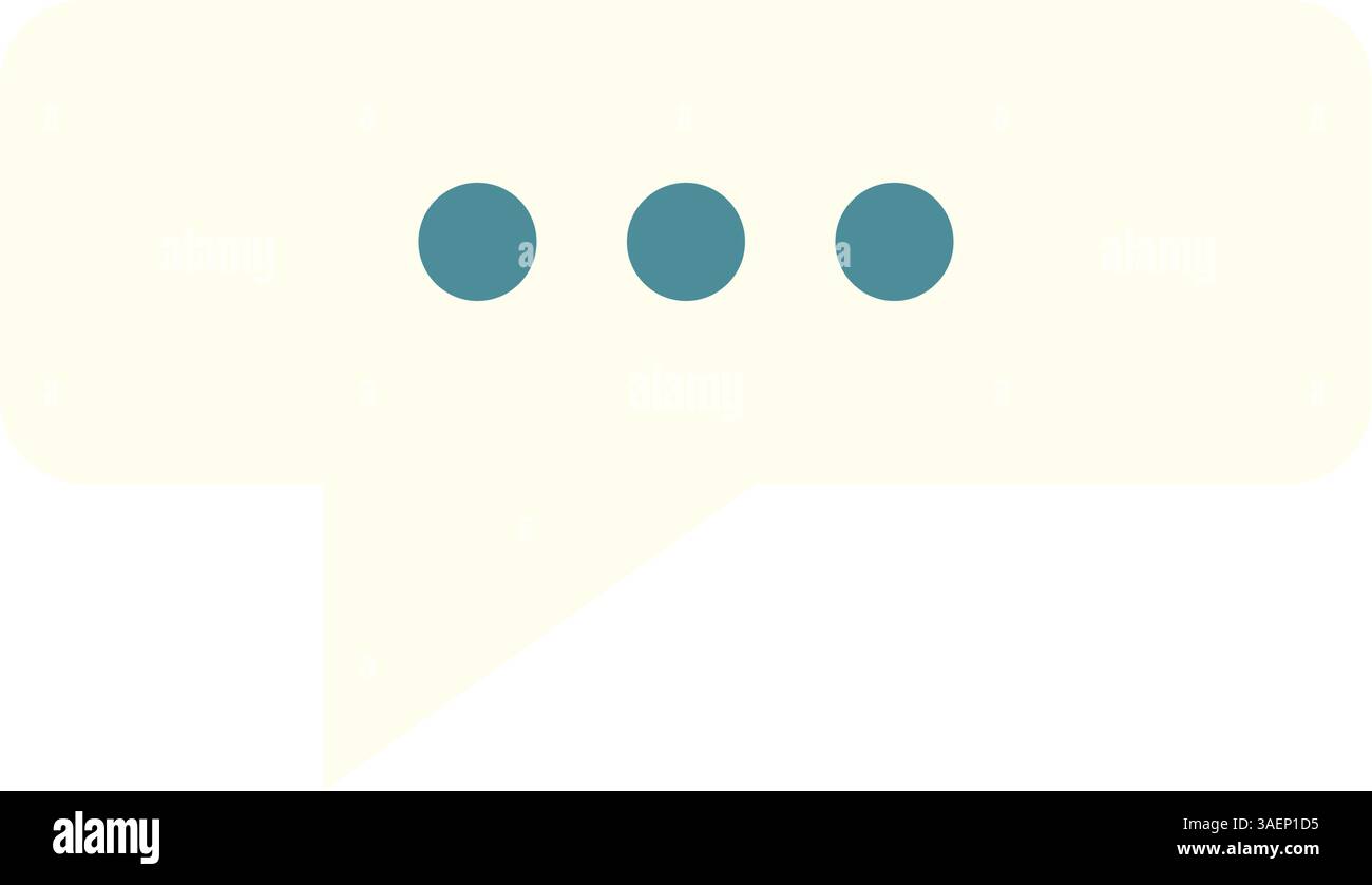 Digital Communication Chat Bubble User Stock Vector Image & Art - Alamy