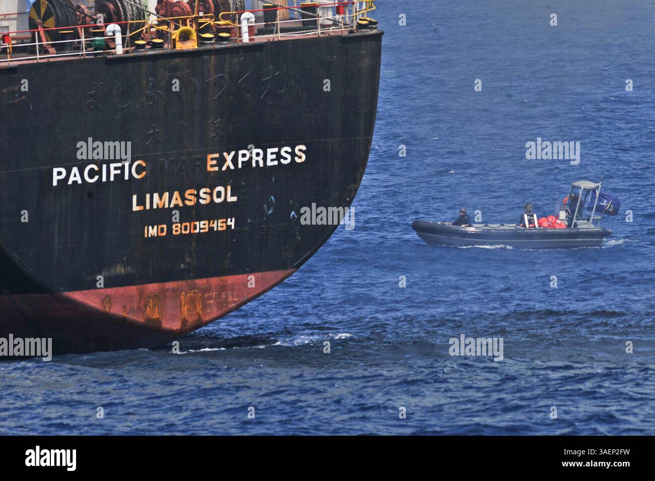 Sep. 21, 2011 - Kenya Coast - NATO's counter piracy flag ship, Italian ...