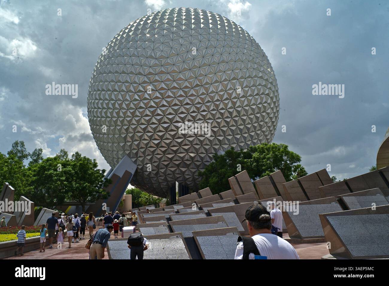 Sep. 01, 2010 - Orlando, Florida, U.S. - Spaceship Earth. Epcot is a ...