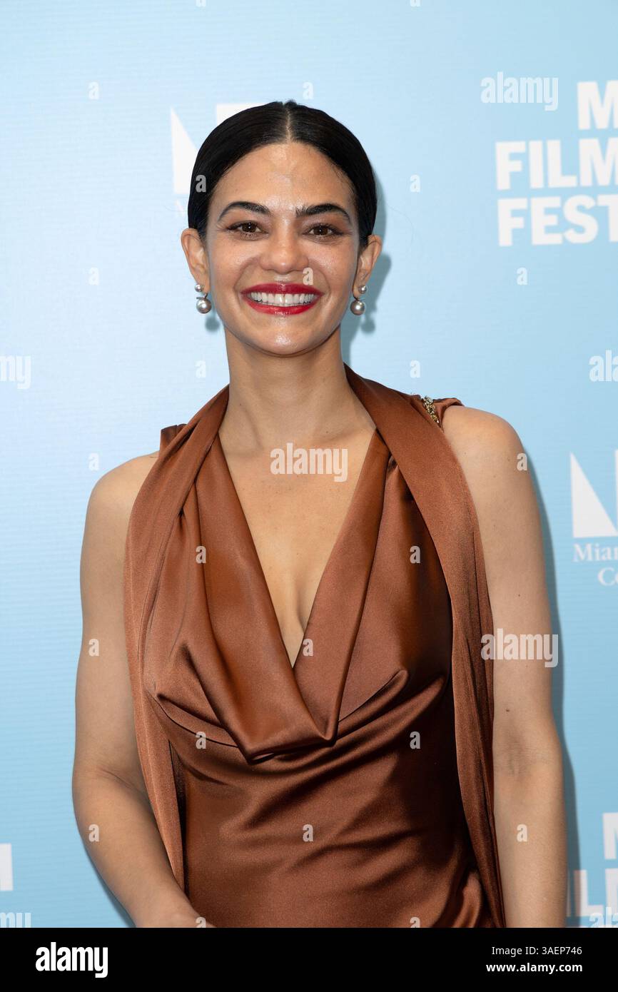 MIAMI, FL-APRIL 6: Actress Alina Roberts is seen during “Aguadilla ...