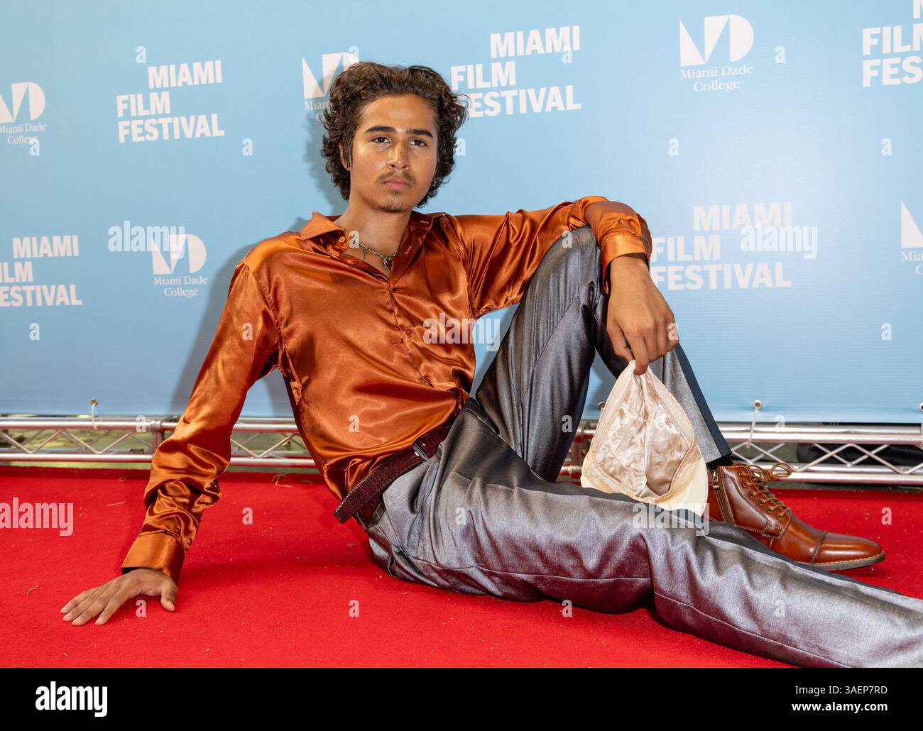 MIAMI, FL-APRIL 6: Actor Giovanni Cristoff is seen during “Aguadilla ...