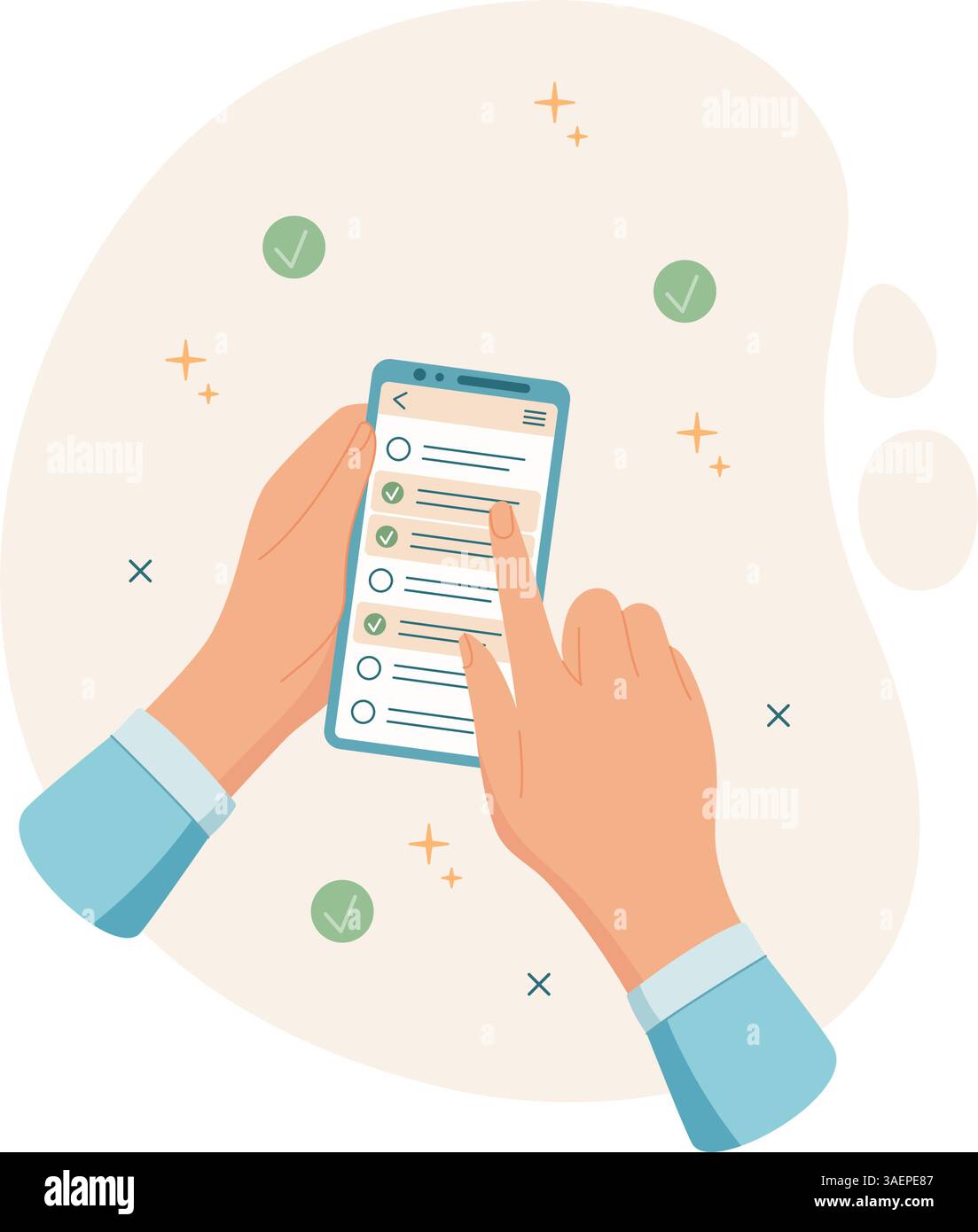 To do list graphic Stock Vector Images - Alamy