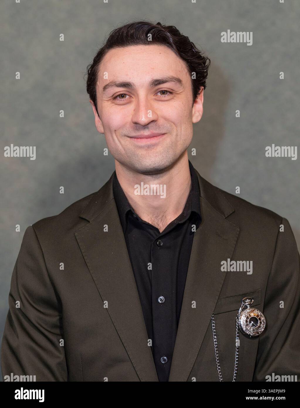 New York, USA. 06th Apr, 2025. Noah Kieserman attends opening night of ...
