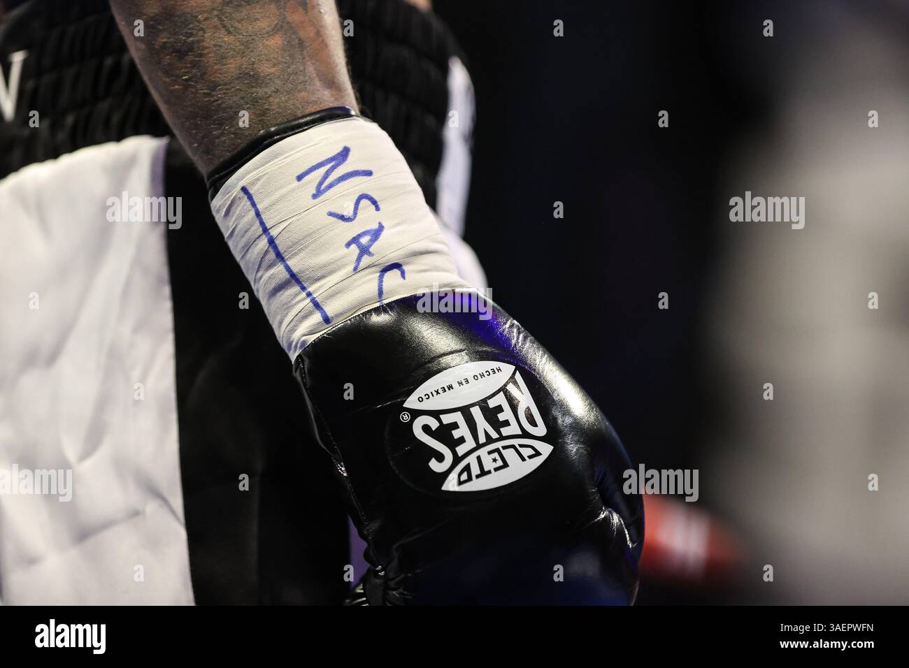 Las Vegas, NV, USA. 5th Apr, 2025. An image of middleweight Troy ...