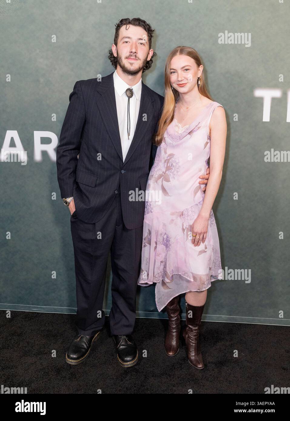 New York, USA. 06th Apr, 2025. Frankie Jonas and Anna Olson attend ...