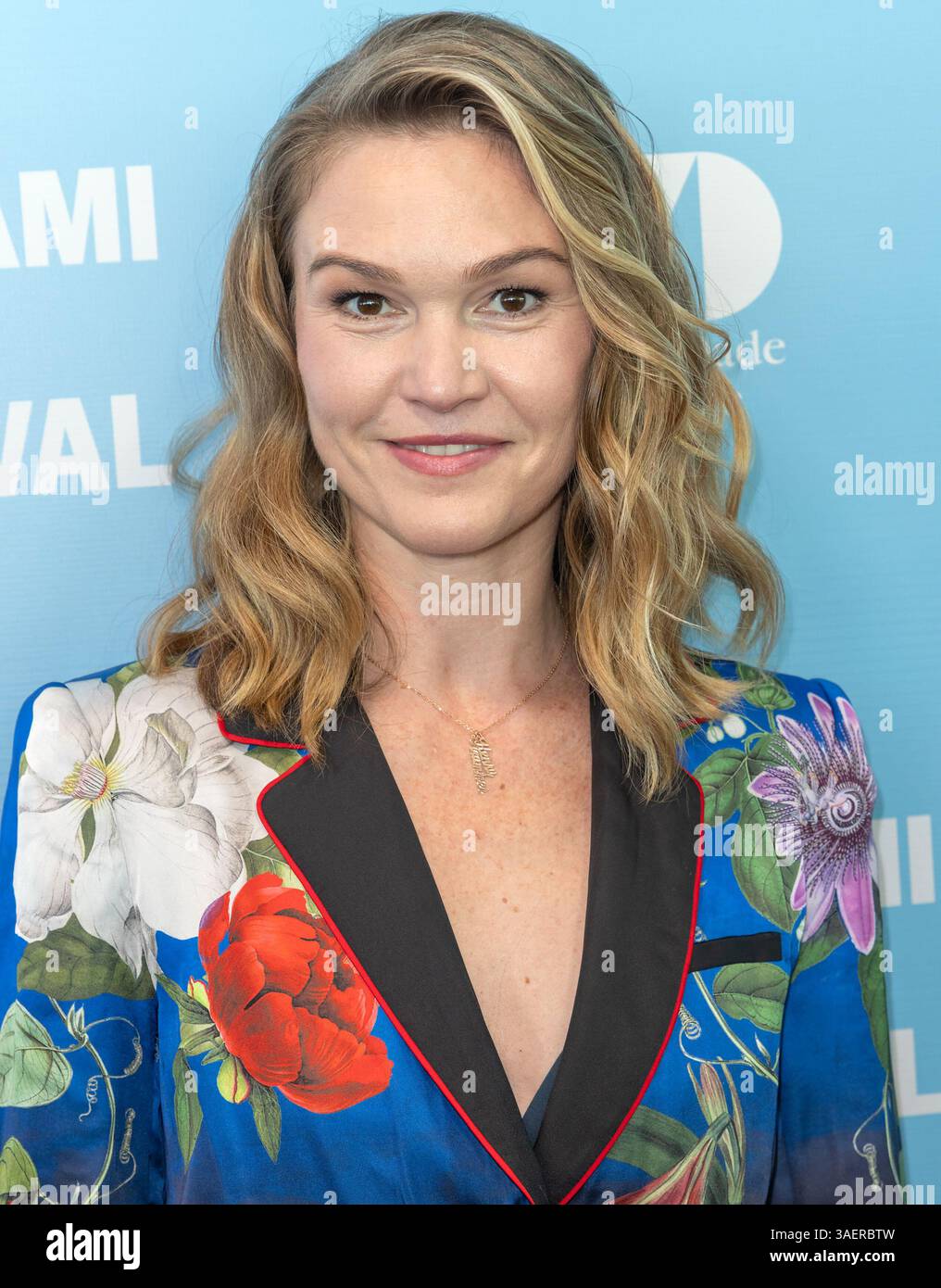 MIAMi BEACH, FL APRIL 6: Julia Stiles are seen during the Miami Film ...
