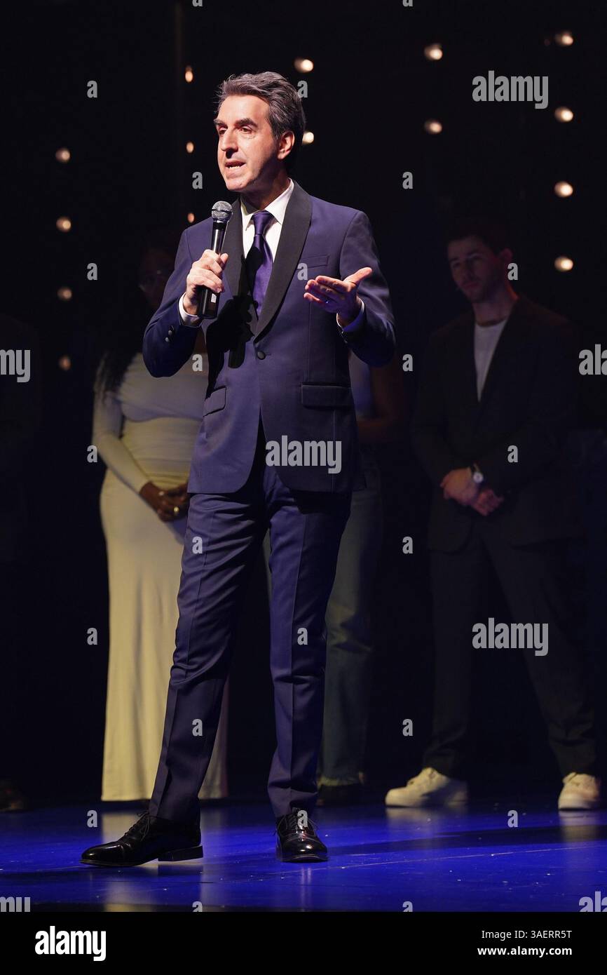 Ny. 06th Apr, 2025. Jason Robert Brown in attendance for THE LAST FIVE ...