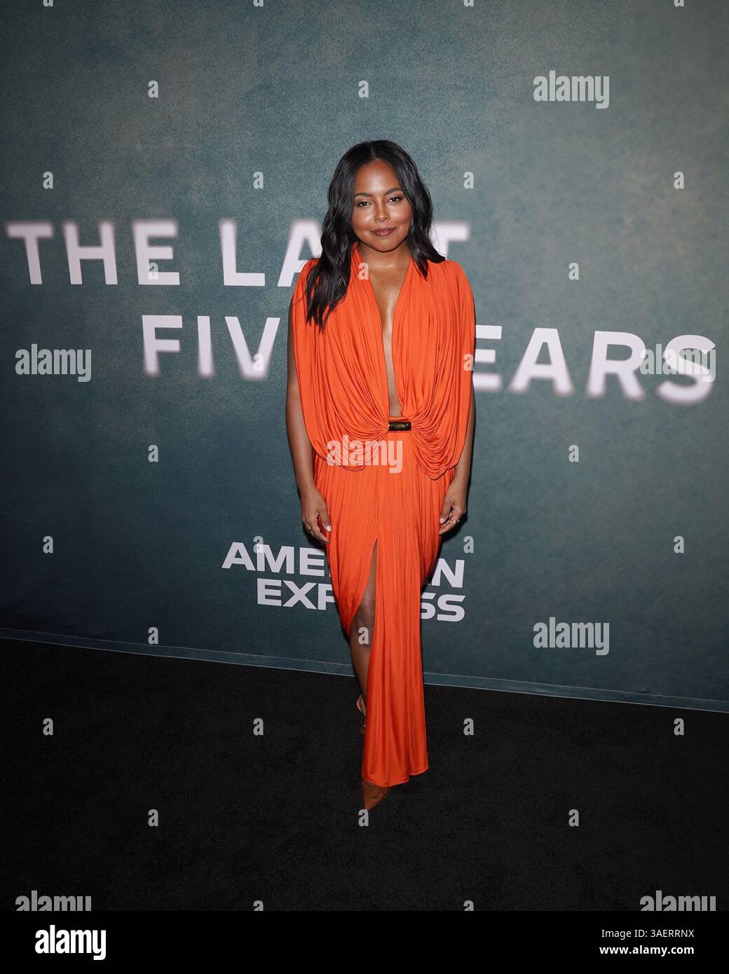 Ny. 06th Apr, 2025. Adrienne Warren in attendance for THE LAST FIVE ...
