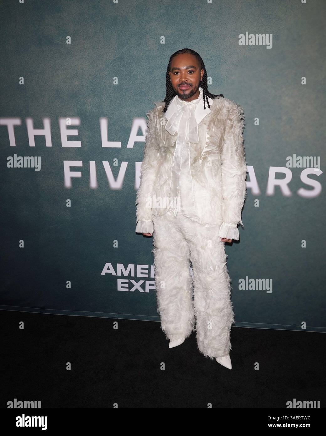 Ny. 06th Apr, 2025. Cody Renard Richard in attendance for THE LAST FIVE ...