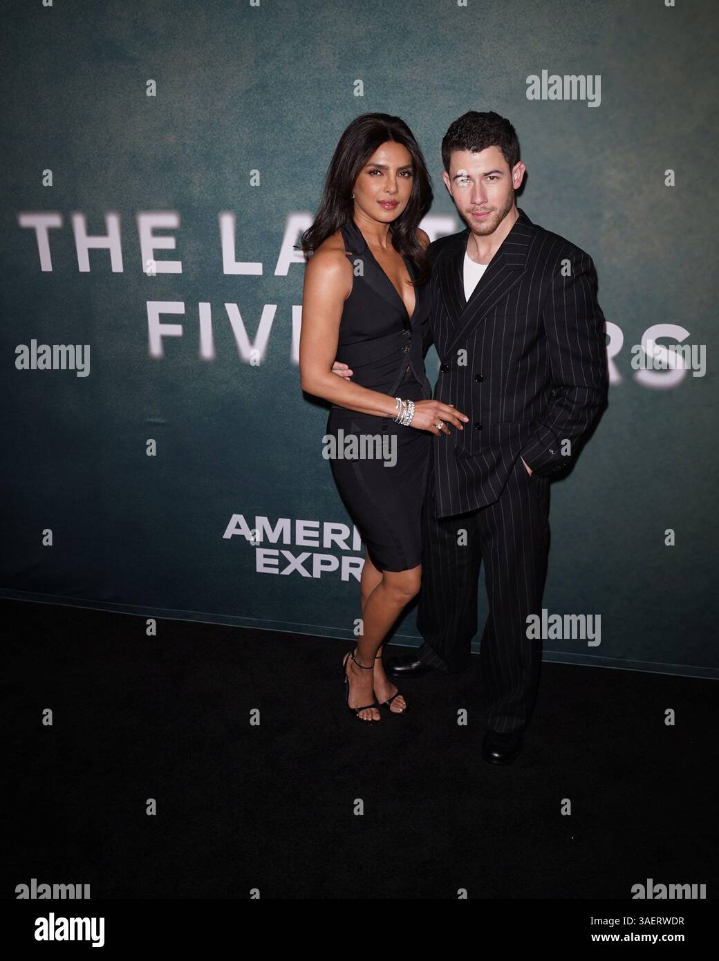 Ny. 06th Apr, 2025. Priyanka Chopra, Nick Jonas in attendance for THE ...
