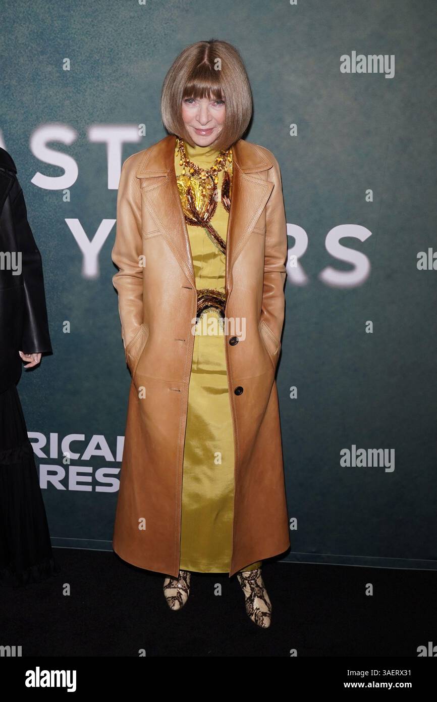 Anna Wintour in attendance for THE LAST FIVE YEARS Opening Night on ...