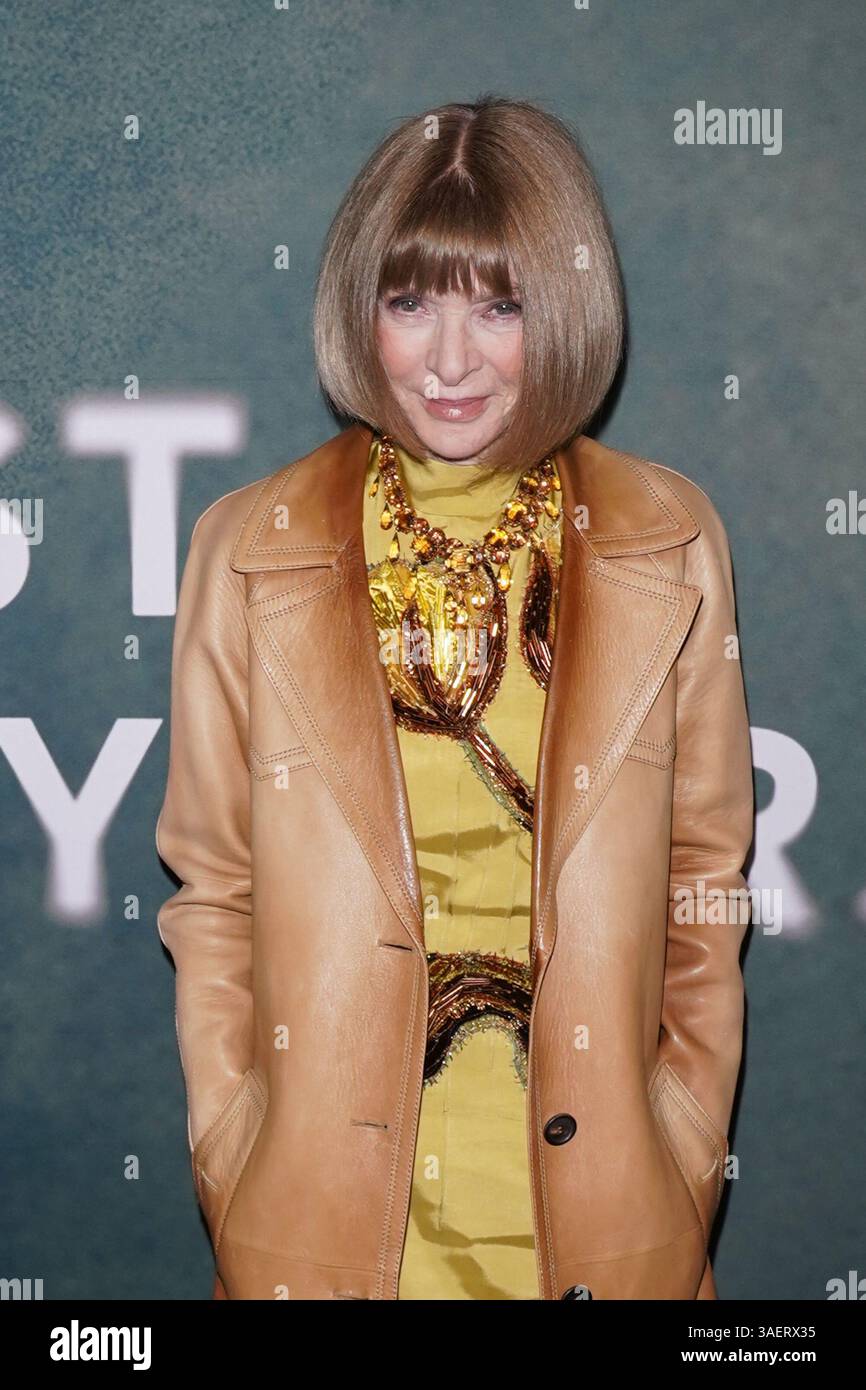 Ny. 06th Apr, 2025. Anna Wintour in attendance for THE LAST FIVE YEARS ...