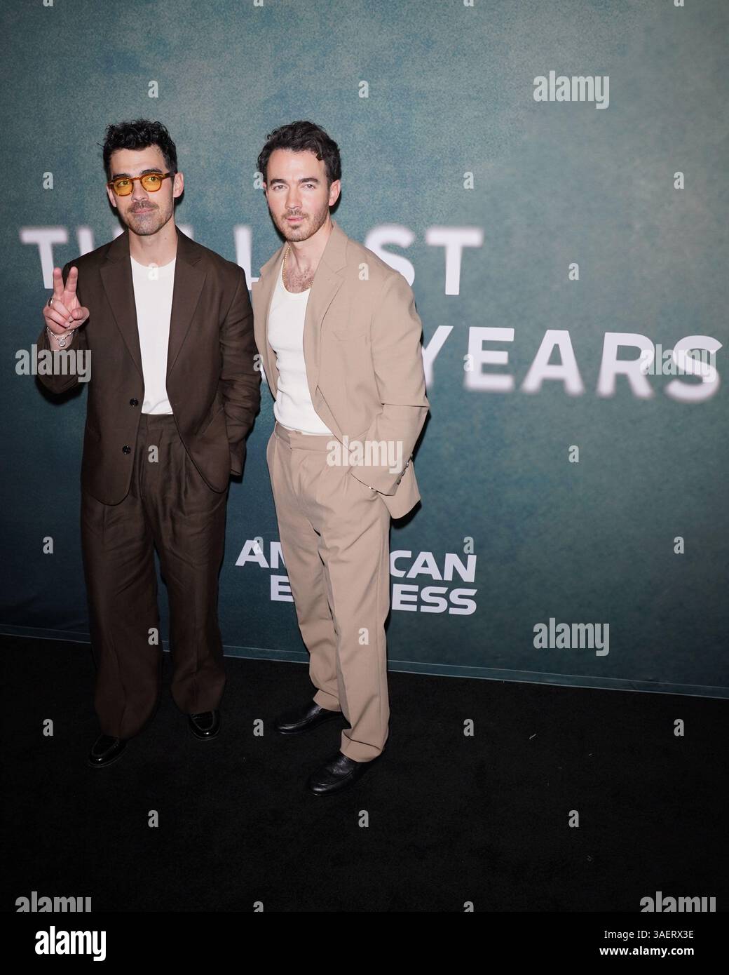 Ny. 06th Apr, 2025. Joe Jonas, Kevin Jonas in attendance for THE LAST ...