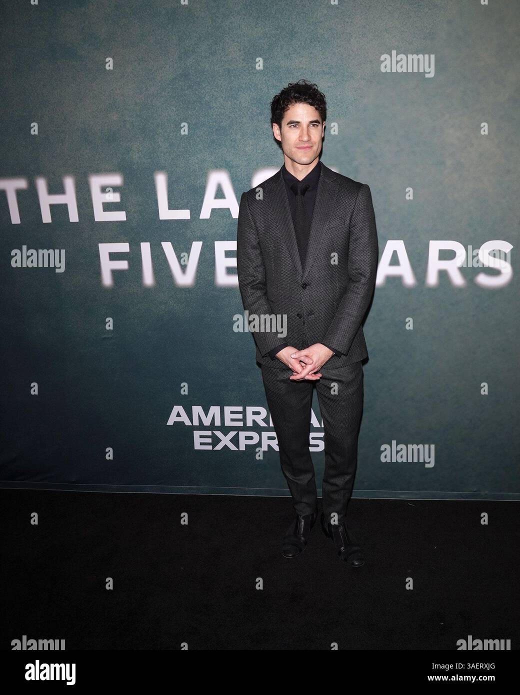 Ny. 06th Apr, 2025. Darren Criss in attendance for THE LAST FIVE YEARS ...
