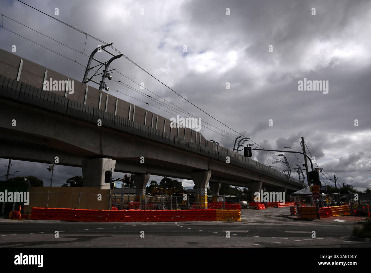 Melbourne, Australia. 07th Apr, 2025. Construction work for the Clayton ...