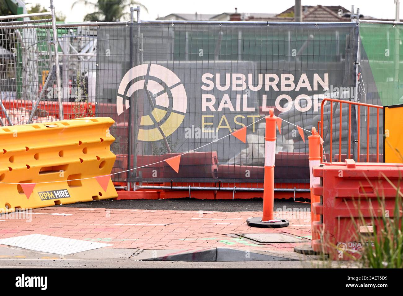Melbourne, Australia. 07th Apr, 2025. Construction work for the Clayton ...